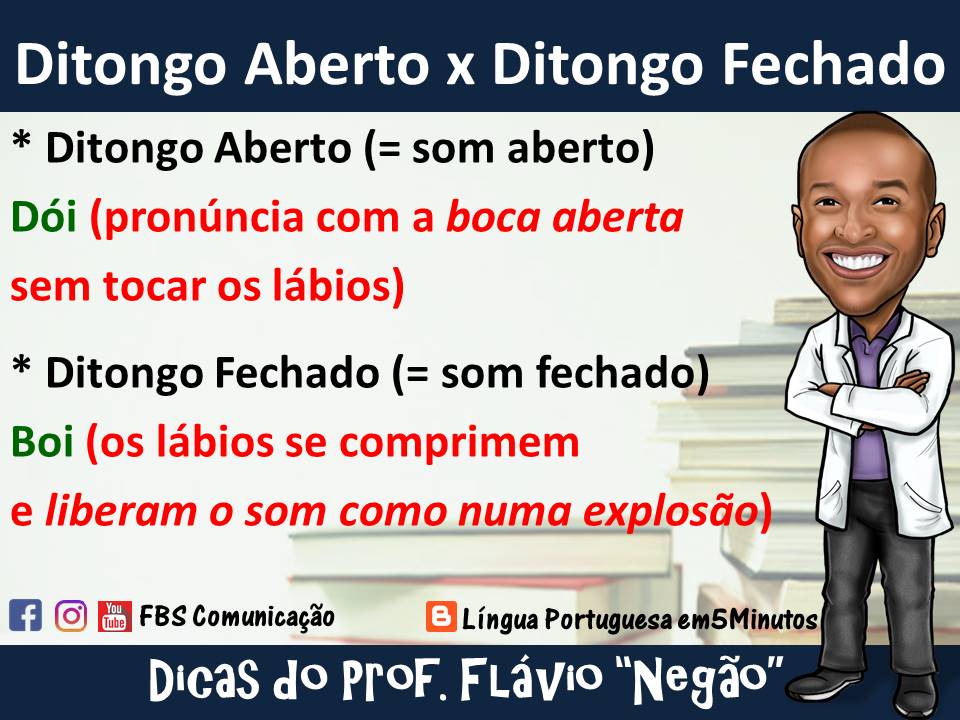 O Que é Um Ditongo Aberto - LIBRAIN