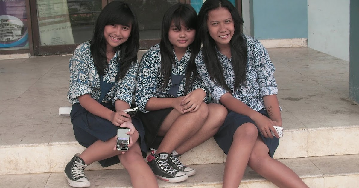 Geng Siswi Sekolah SMP Cantik Imut Manis Lucu Gaul Eksis
