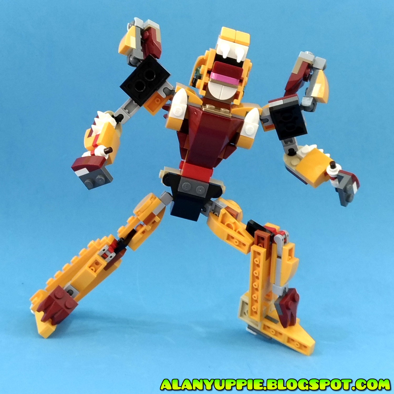 Alanyuppie's LEGO Transformers: Video Tutorial: LEGO Transformer Lion ...