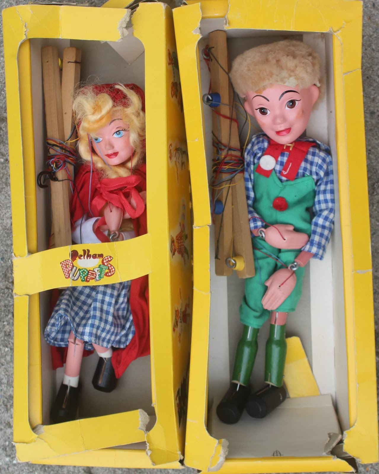 PLANET OF THE DOLLS: Doll-A-Day 2019 #163: Pelham Puppets