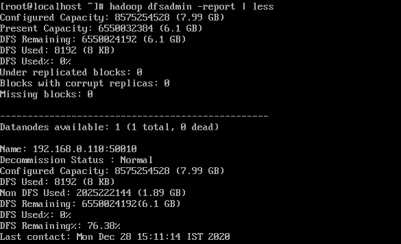 How To Configure Hadoop Cluster Using Ansible Playbook