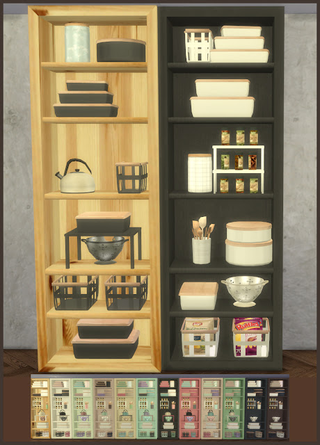 Pantry Decor 1. The Sims 4 Custom Content.