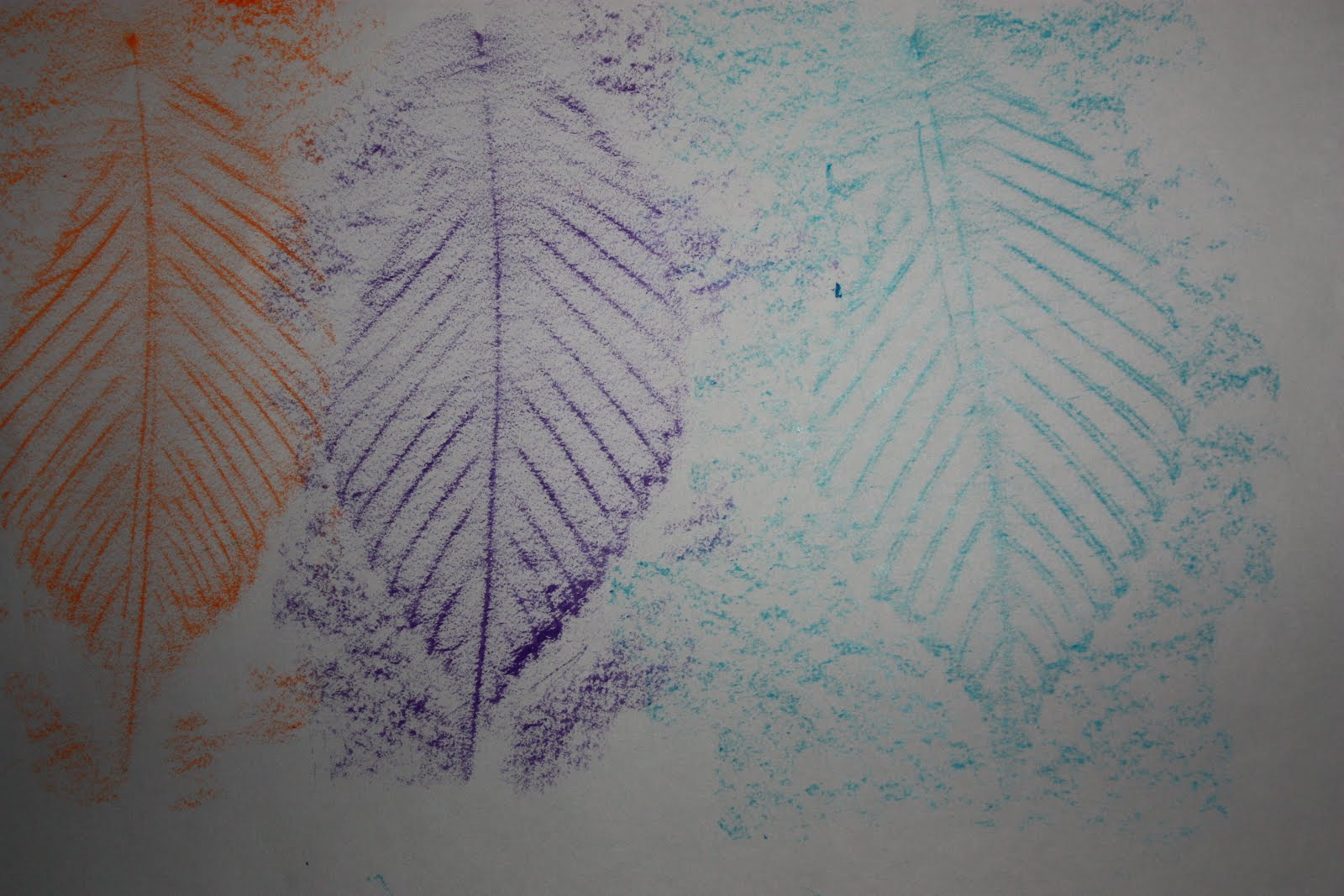An Activity a Day for Parents and Kids: Leaf Transfers