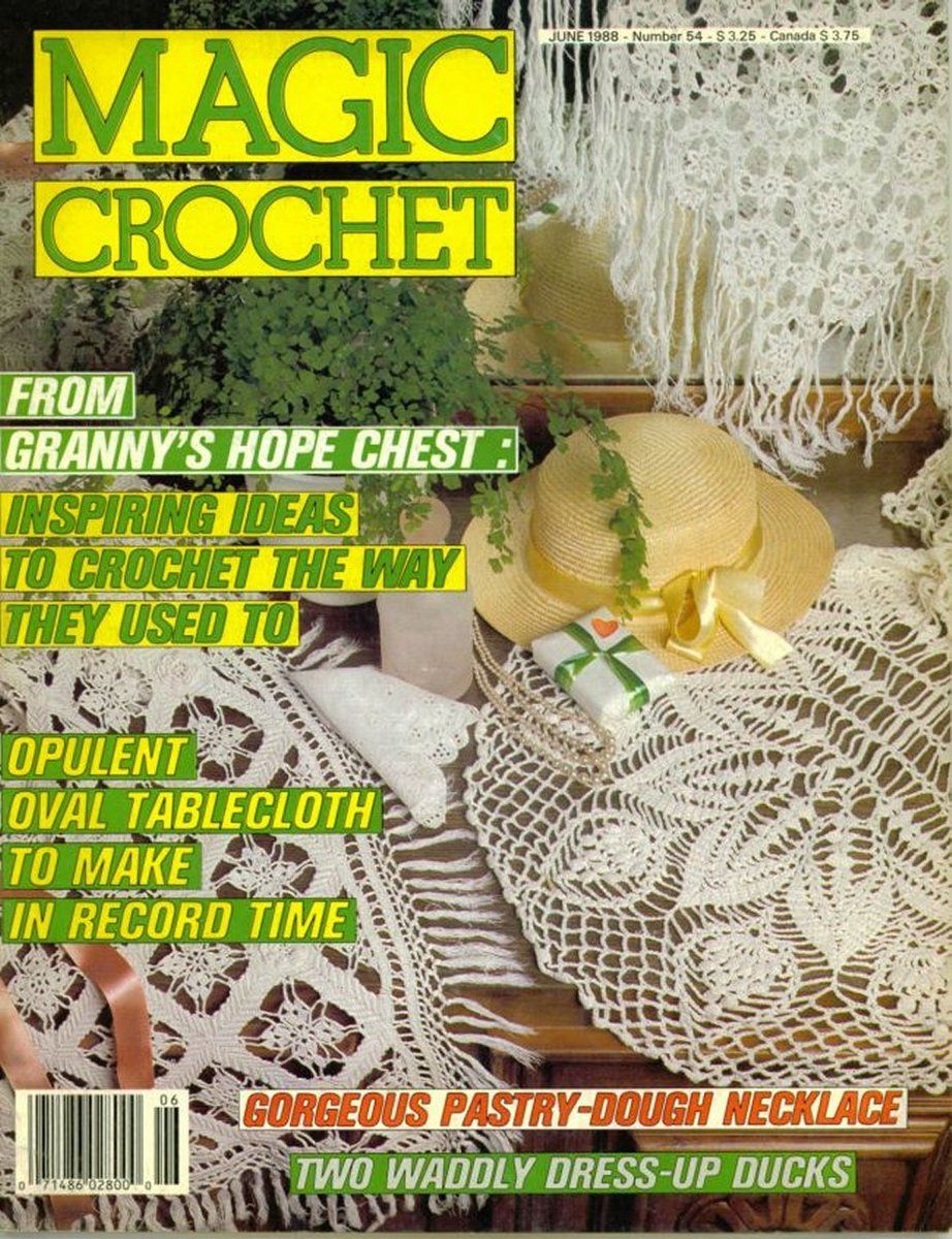 Magic Crochet No. 54 ~ Free Crochet Patterns