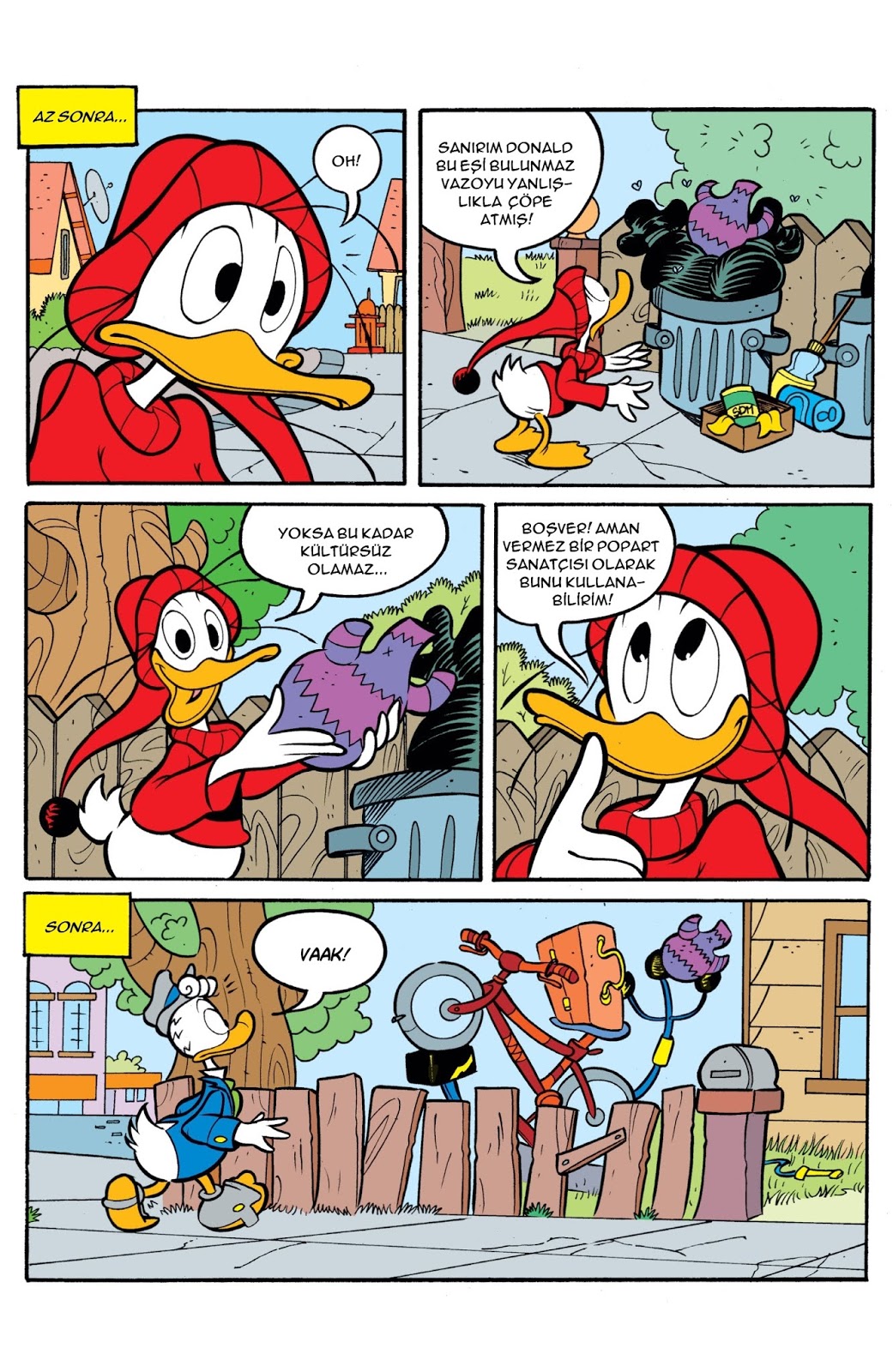 Donald DUCK Varyemez : Kaynak Çizgi diyarı : LOBADOR Paylaşımı