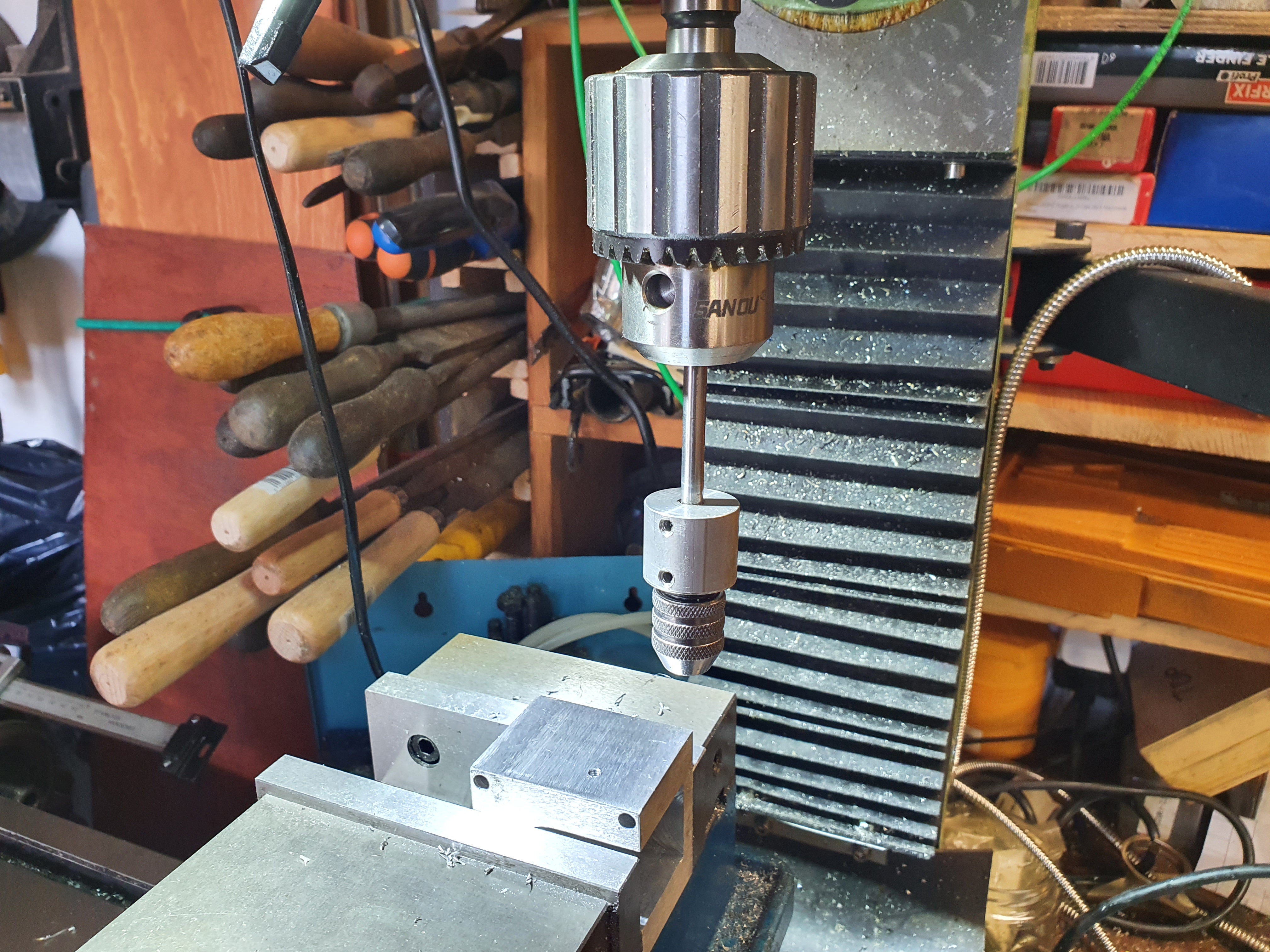 Tony's Blog: Linear bearing makes quick work of DIY tap follower