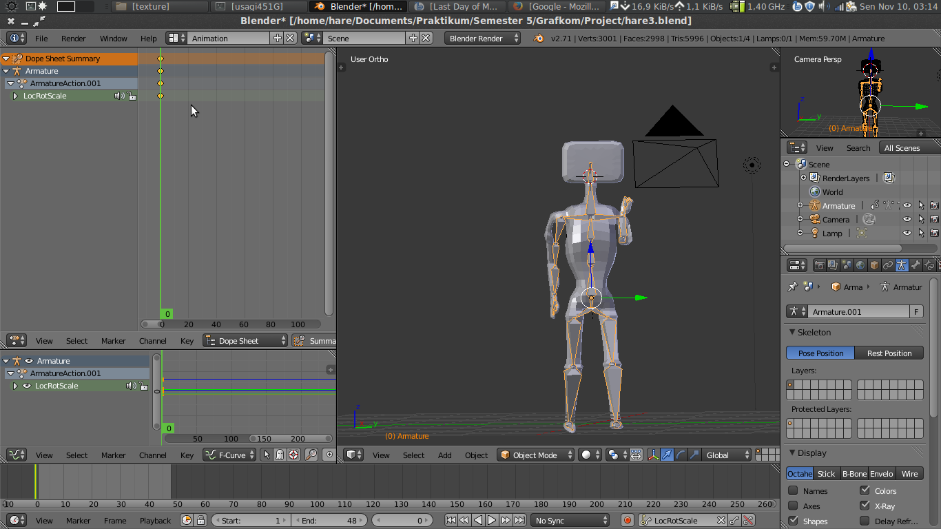Hendra Sadewa Was Here: Desain Robot Dengan Blender 3D [Animation]