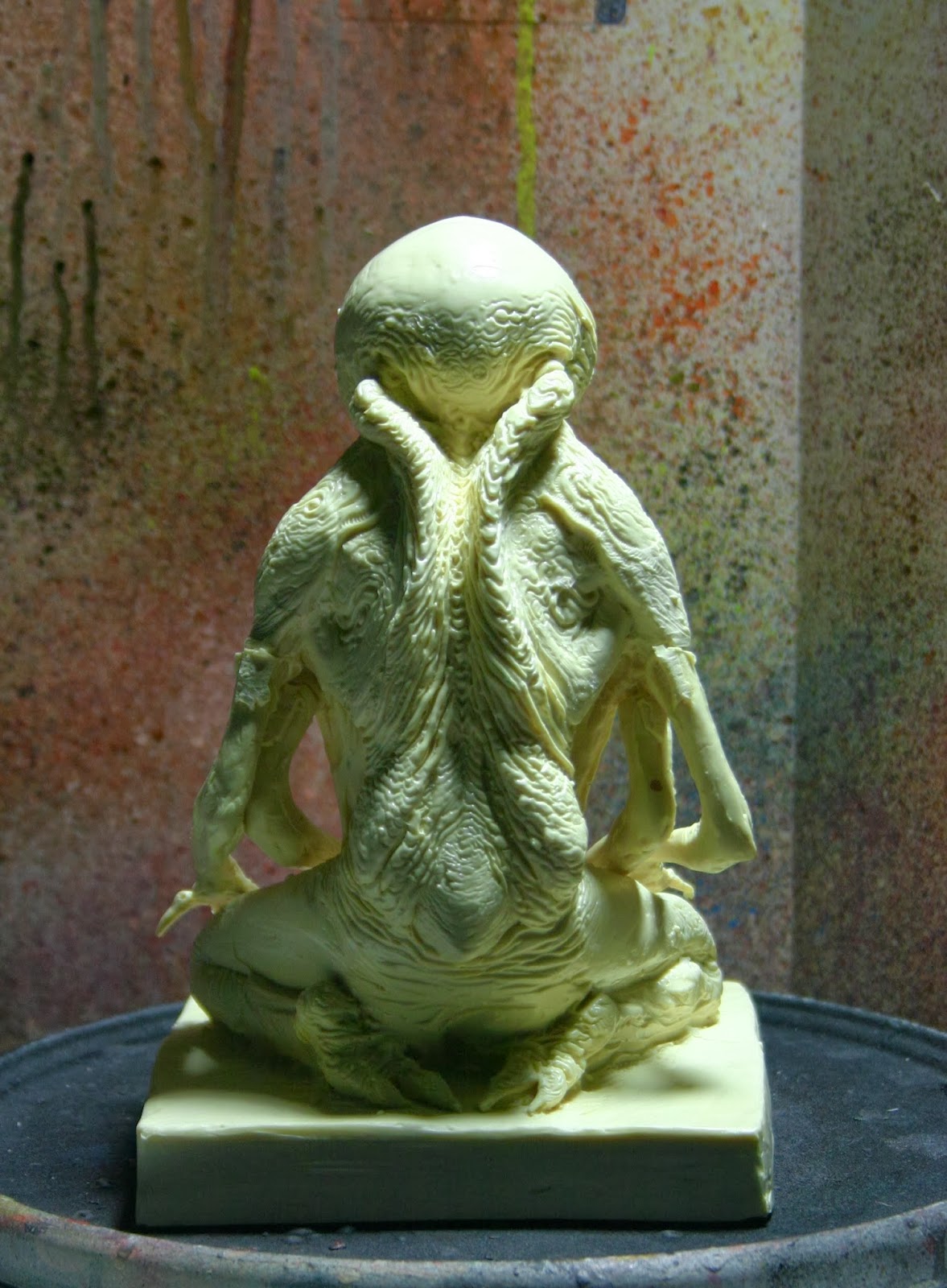 THE SEPULCHER: Spiderzero Cthulhu Spawn No.1 Raw Resin
