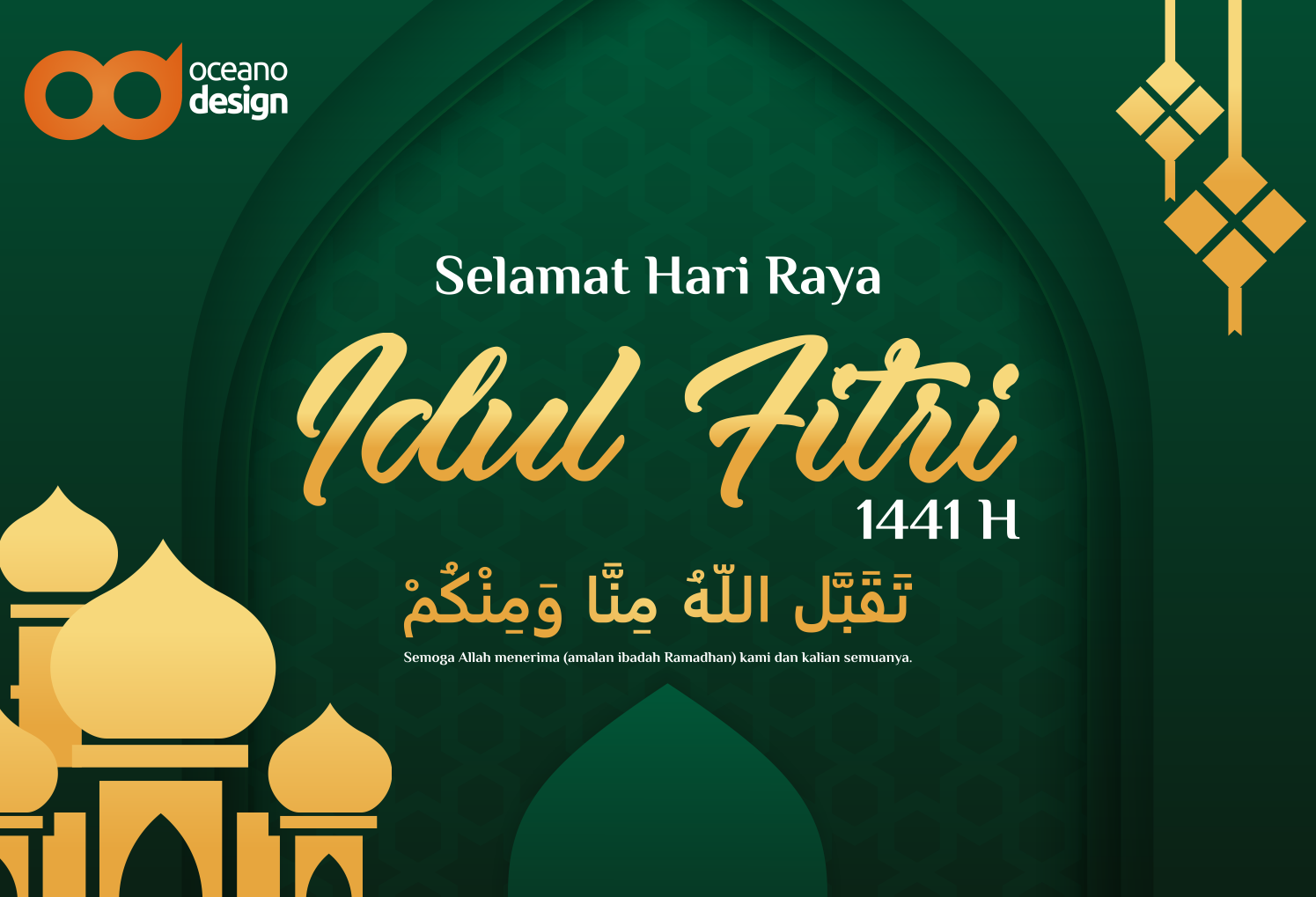 Selamat Idul Fitri 1441 H - Jasa Desain Grafis Jogja