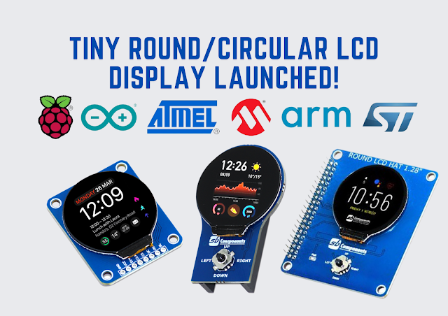 Tiny Round/Circular LCD Display Launched! - Raspberry Pi Projects ...