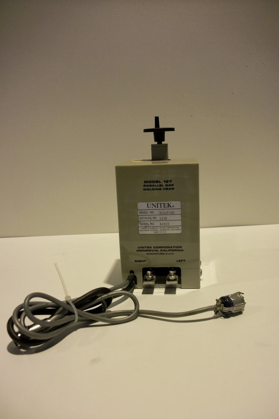 Unitek 2-127-05 Parallel Gap Welding Head (MIU007) - Panatron Inc.