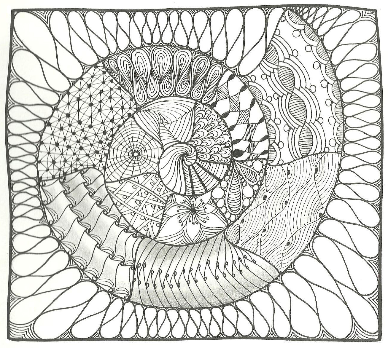 Journey Through Zentangle Art: Gallery