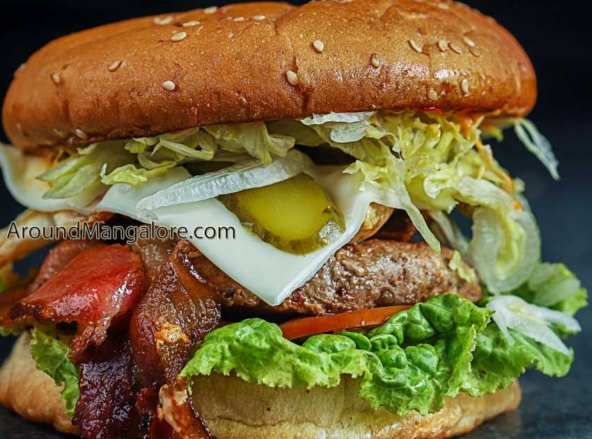 Pork Escobar Burger - Pascal Pao - Cloud Kitchen in Mangalore