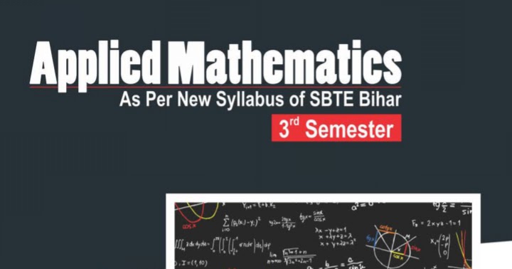 Applied Maths Jhunjhunwala for 3rd Sem SBTE BIHAR DIPLOMA - Way to Polytechnic