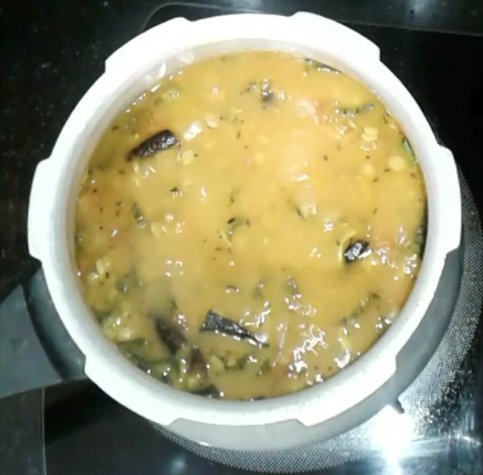 bitter gourd toor dal | kakarakaya kandi pappu - Special Desi Recipes ...