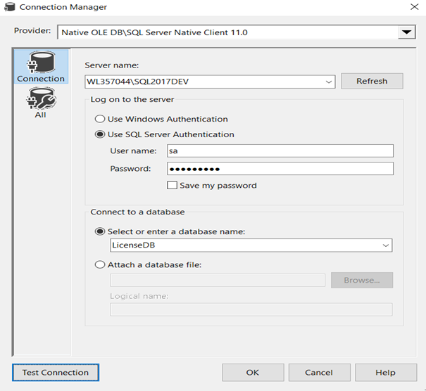 SSIS Scenarios: Managing SQL Authentication in SSIS using SQL Server ...