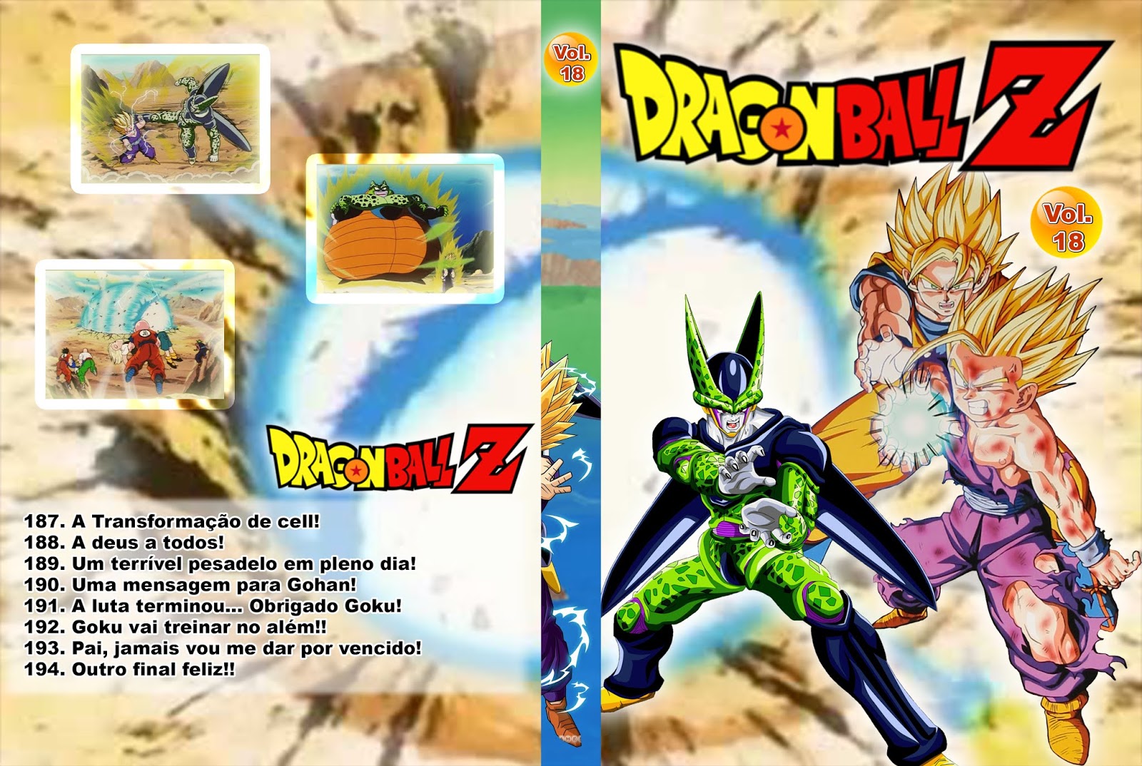 Capas Box Dragon Ball Z