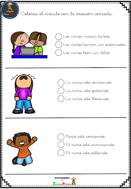 COMPRENSIÓN DE ORACIONES