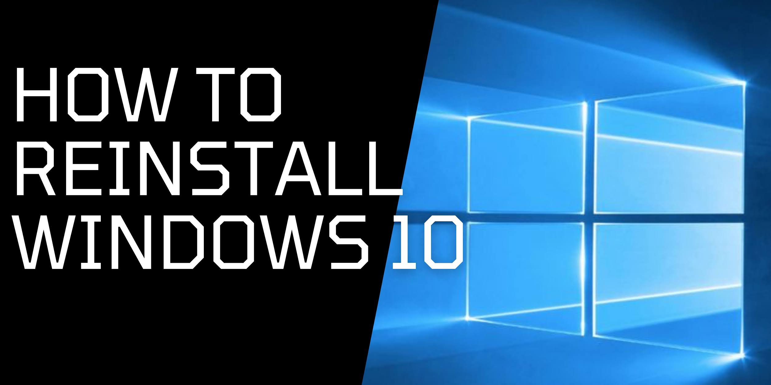 Cara Install Dan Install Ulang Laptop Dan PC Windows 10 - NEWBIE CODE ...