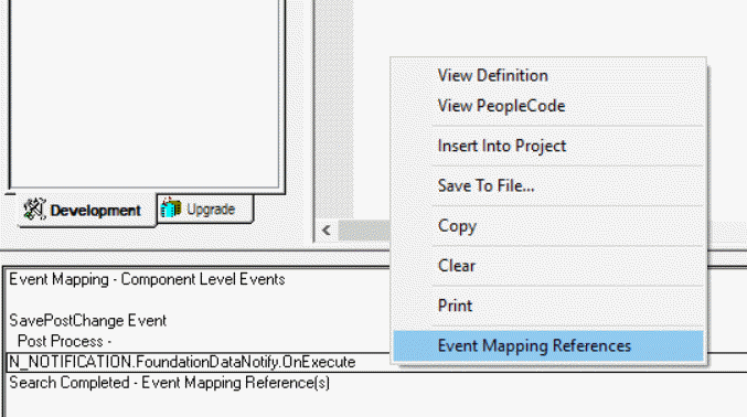 Deepak's PeopleSoft blog: Event Mapping (managing customizations)