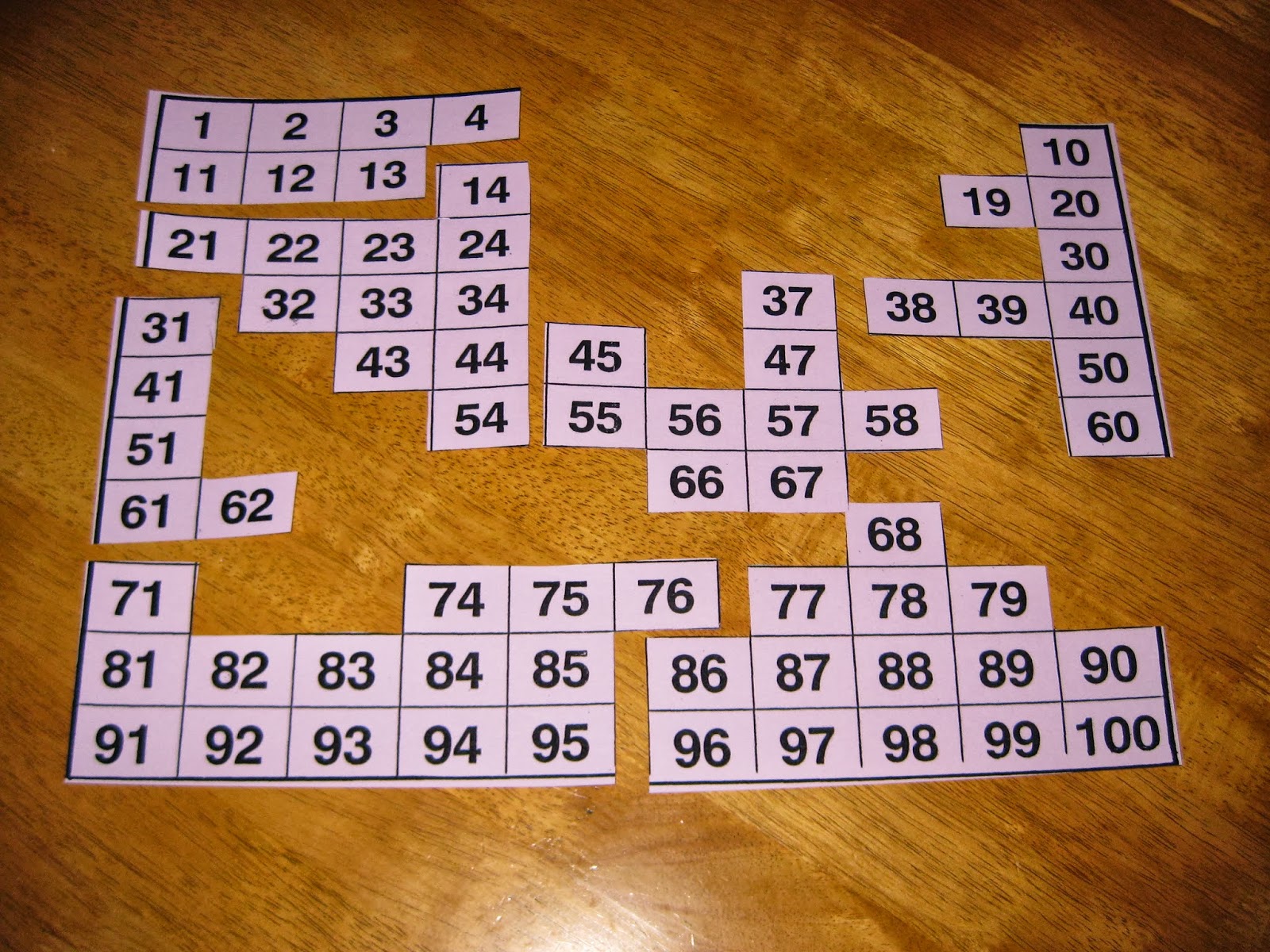 Mystery Number Puzzles with Hundreds Charts ~ Anne Gardner's ...