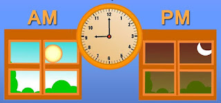 LESSON PLAN OF TIME (RECOGNIZE AM AND PM)