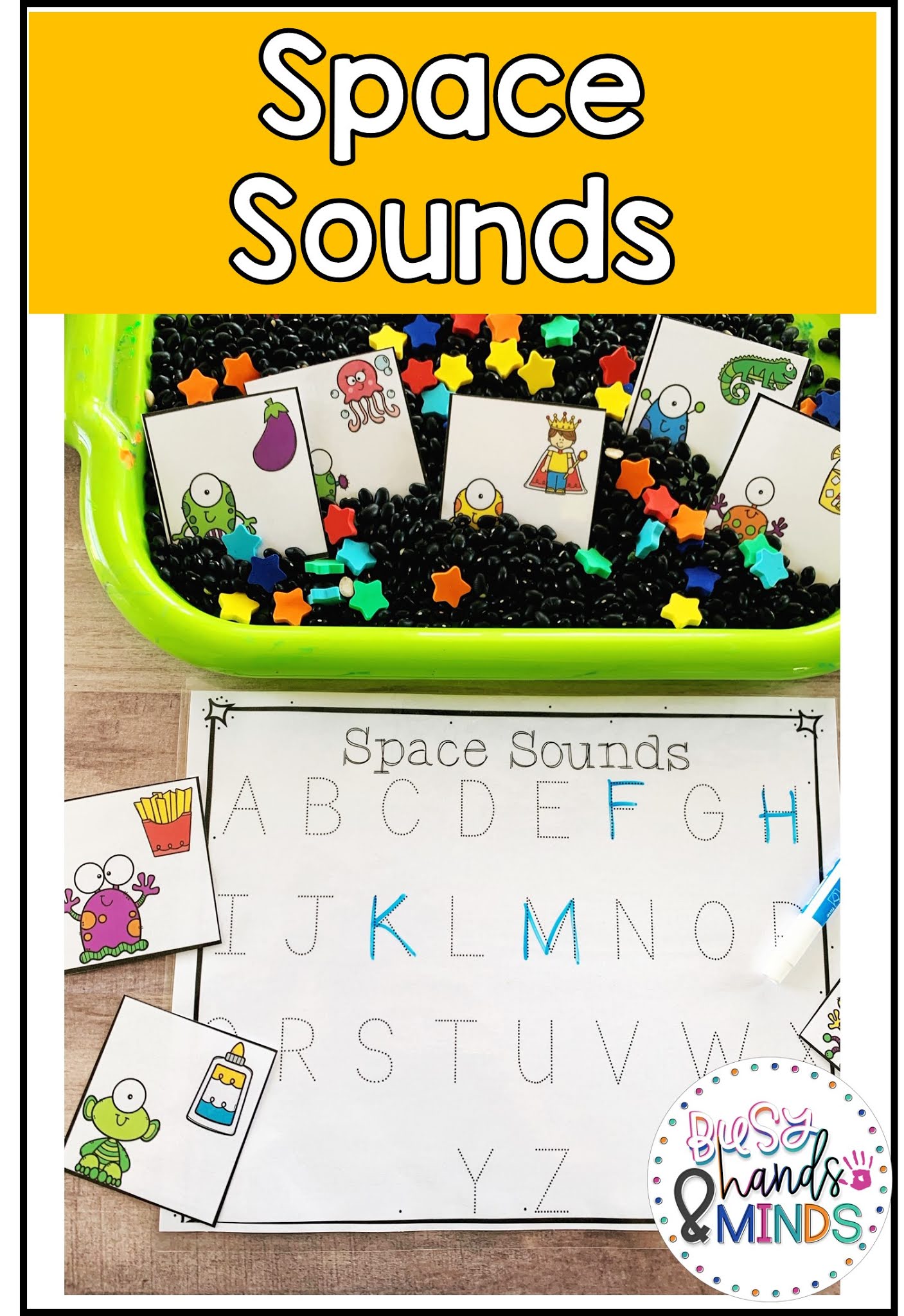 Space Preschool Theme | Busy Hands and Minds