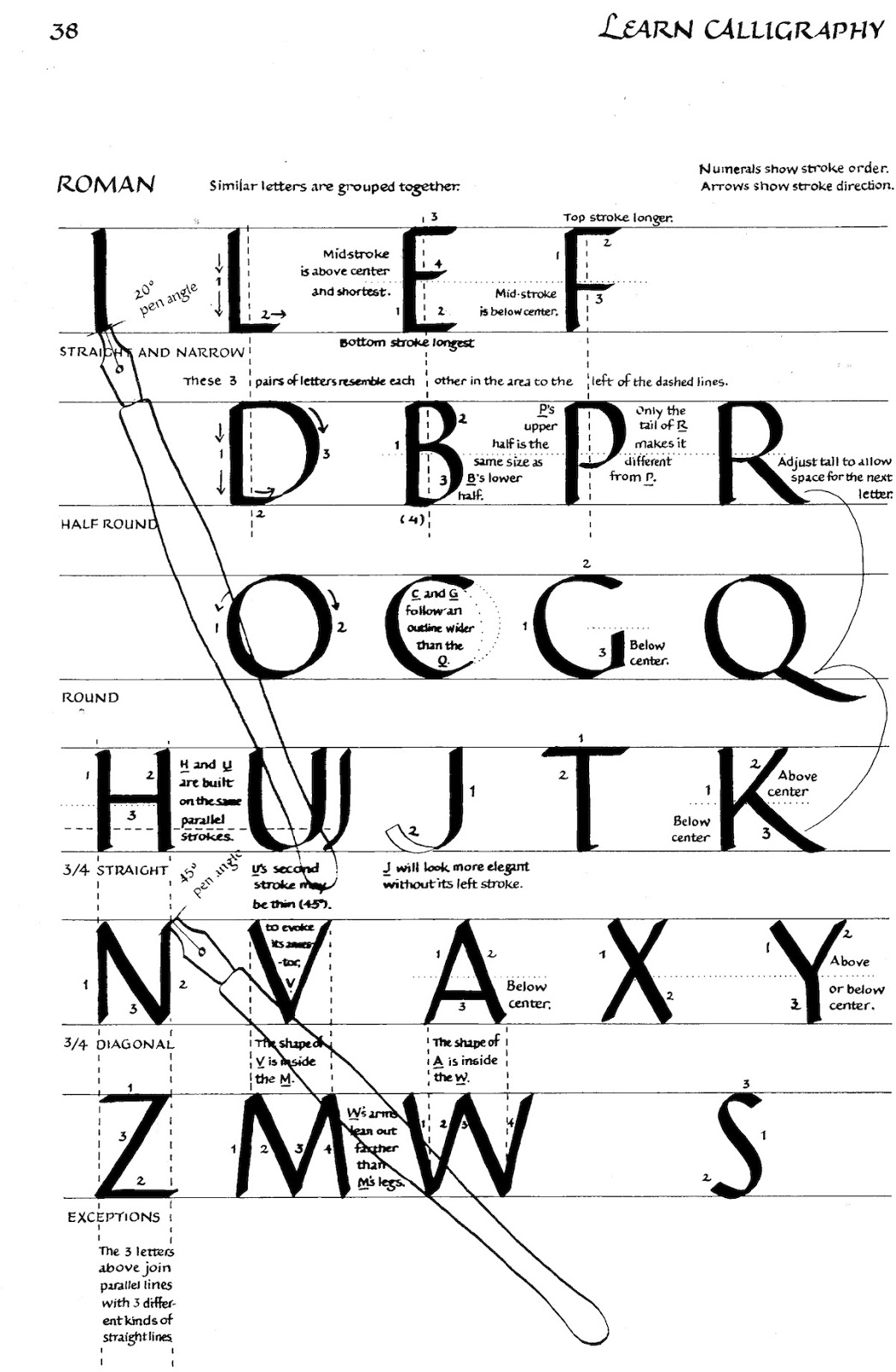 Pin By Abelardo García On Romanas Lettering Learn Calligraphy Calligraphy Lessons