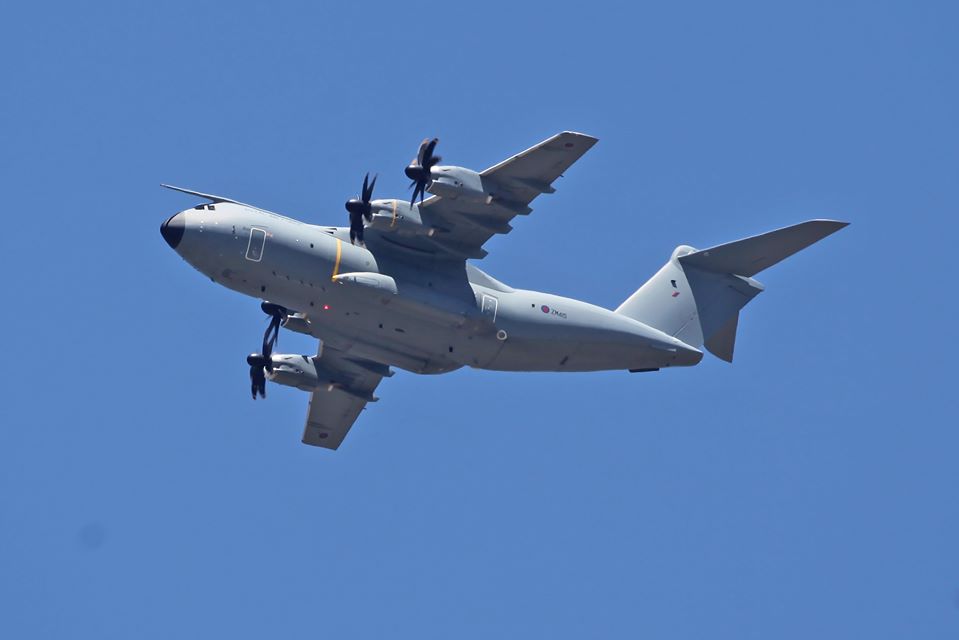Perth Airport Spotter's Blog: Royal Air Force Airbus A400M-180 ZM415 ...