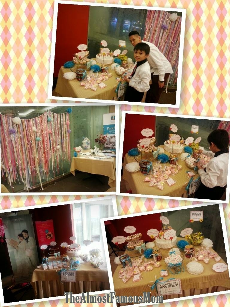 The Almost Famous Mom: DIY Project: Candy Buffet & Photo Booth Counter