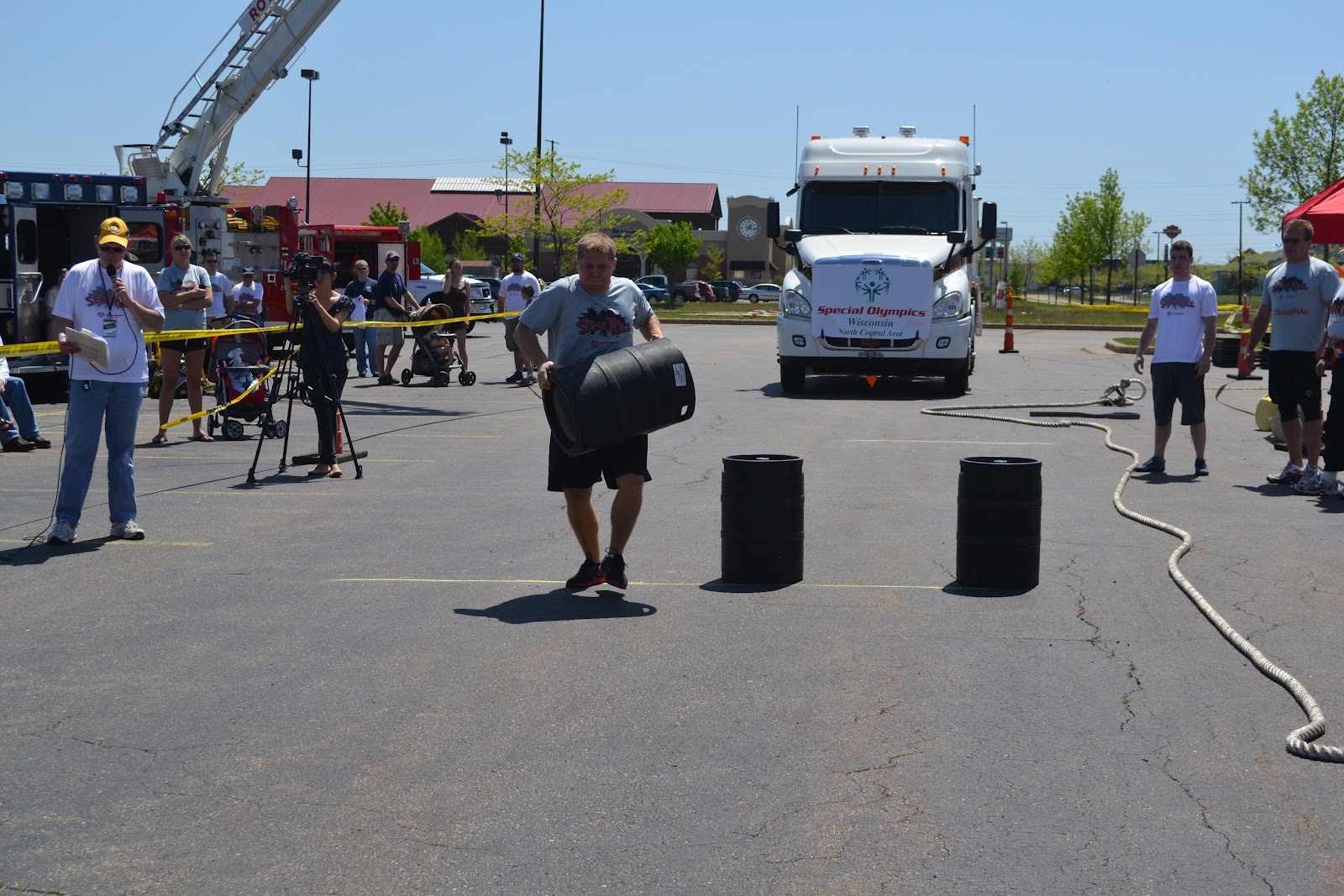 Wausau Metro Adult Special Olympics: Semi Pull and Strongman Competition