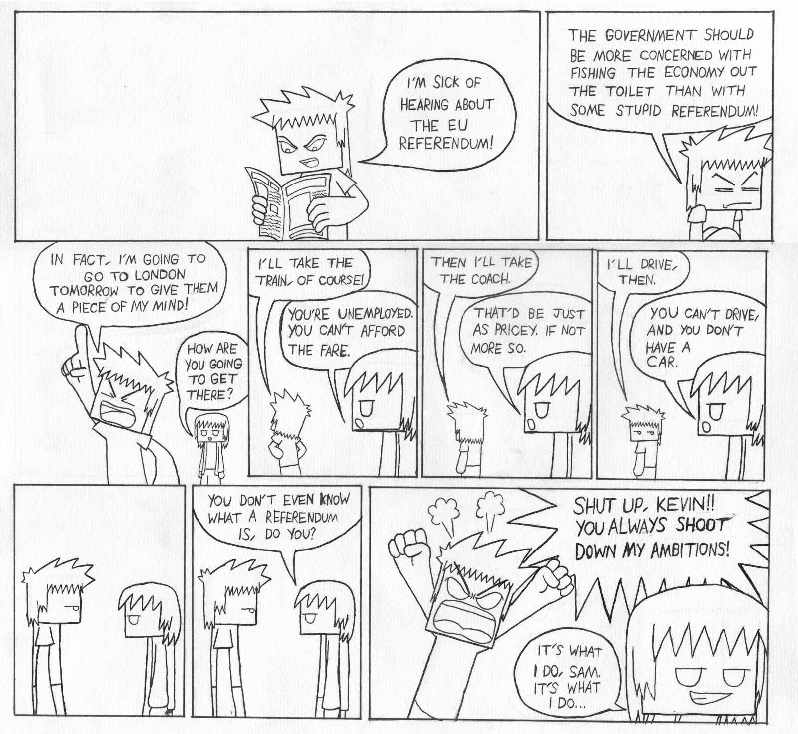 Redwolf's Art and Design Odyssey: (Not So) Badly-Drawn Boy: Final Major ...