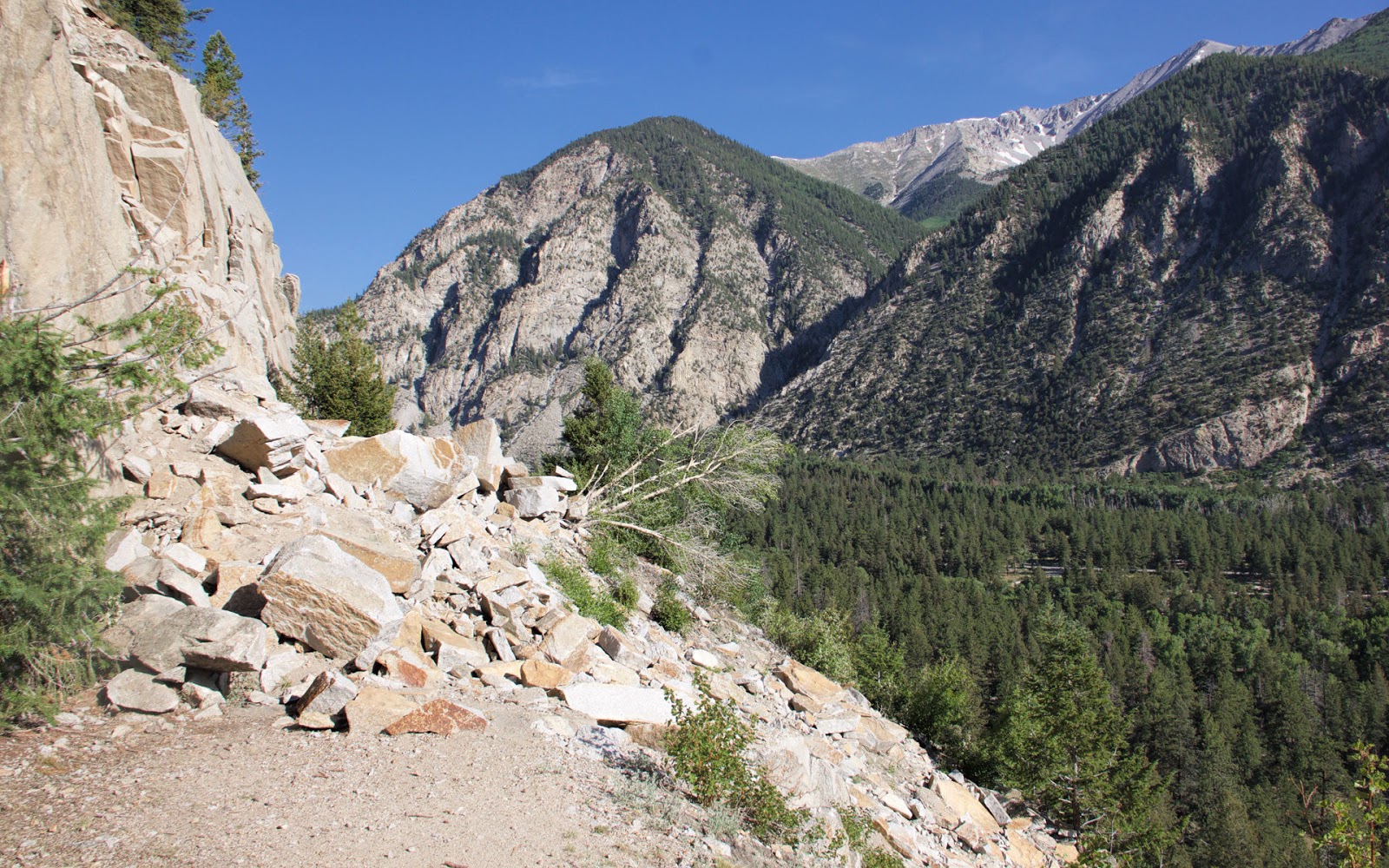 Searching for the C&S narrow gauge: Narrow Gauge Trail in Chalk Creek ...