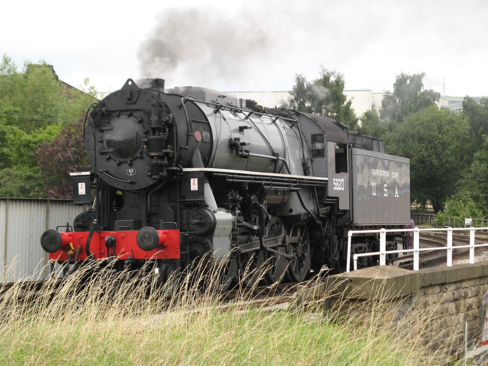 Steam Memories: USA Army Transport Command S160 at Keighley yesterday ...