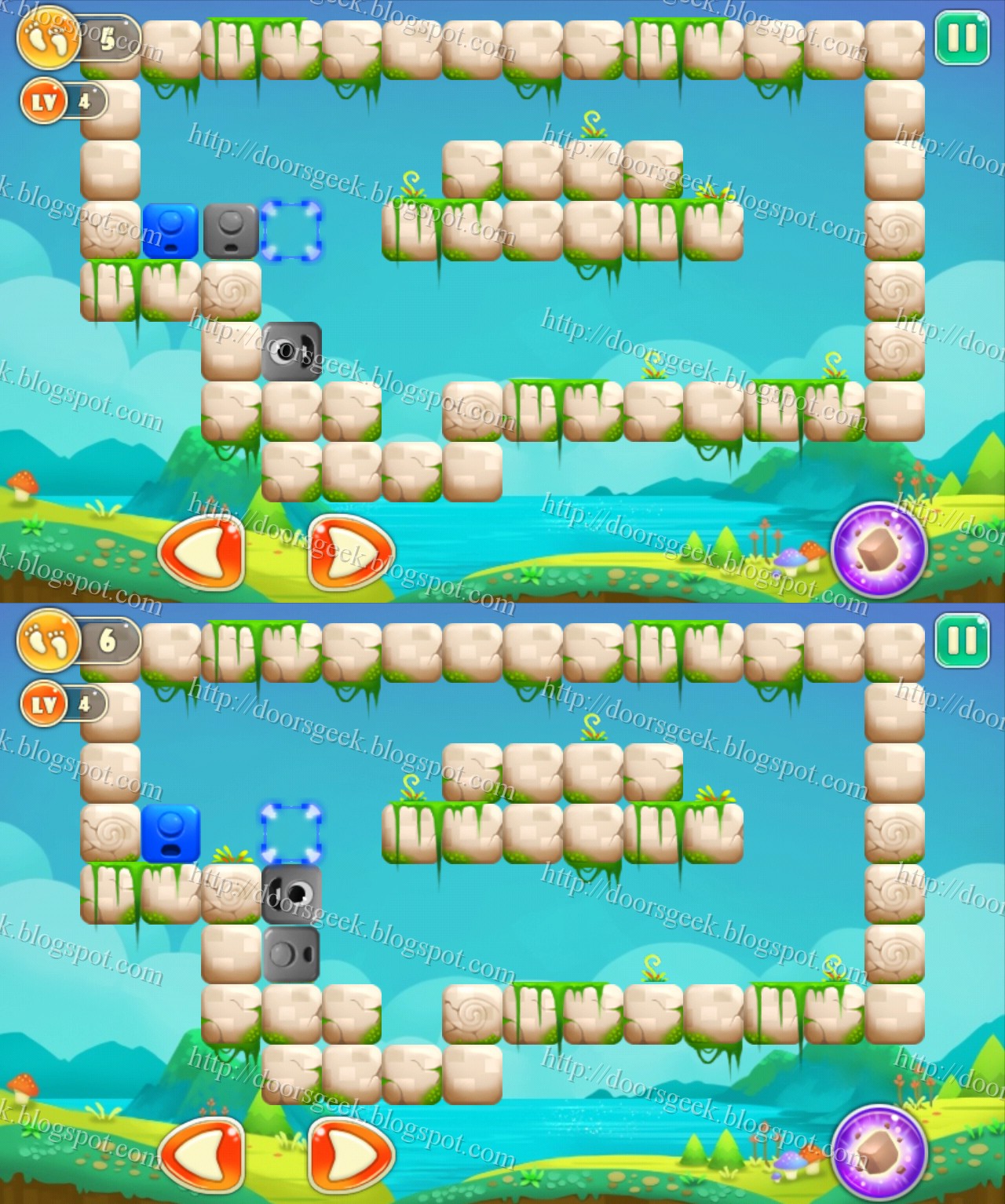 Block Mania [World 1] Level 4 ~ Doors Geek