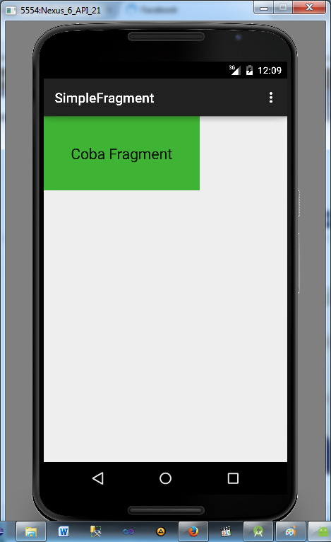 Serba Tulisan: Tutorial Android 5 : Mengenal dan Membuat Android Fragment
