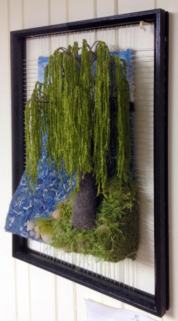 Dimensional Weaving - Martina Celerin 3D fiber art: Put head down ...