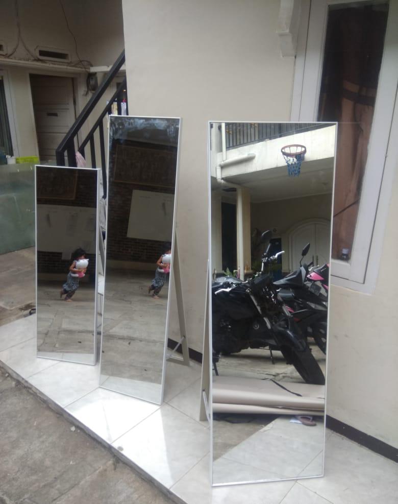[ STANDING MIRROR ] CERMIN FULLBODY TIPE FRAMELESS