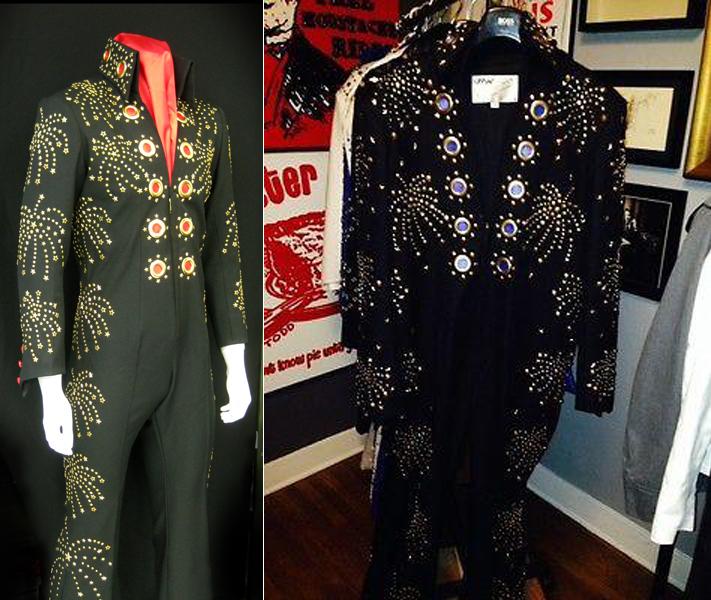 Elvis Presley . . . : Jumpsuit - Black Fireworks