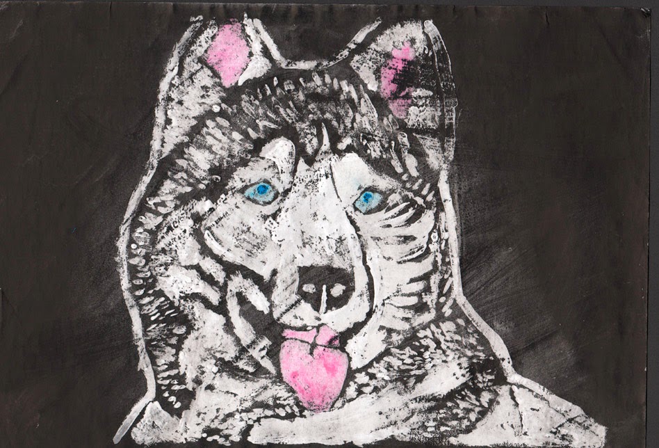 Lara Barco - Ilustraciones: TRABAJANDO EL FALSO GRABADO. TRABAJOS DE ...