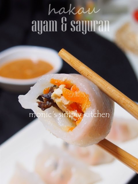 Hakau Ayam Sayuran - Monic's Simply Kitchen