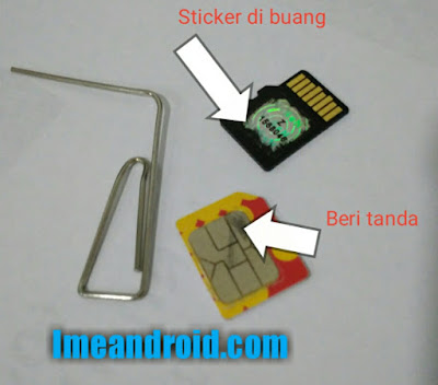 Cara memasang dual sim dan memori di hp xiaomi