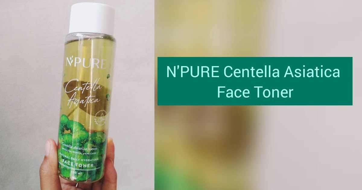 N’PURE Face Toner Centella Asiatica, Penyegar Wajah yang Aman
