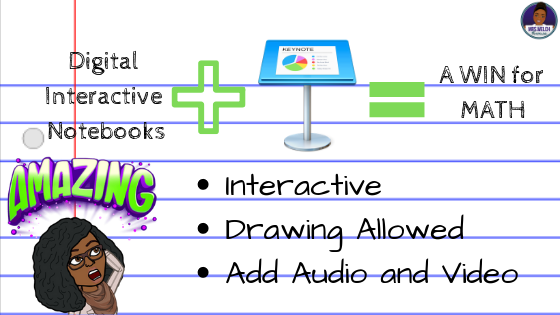Mrs. Welch Knows: Digital Interactive Notebooks in Math