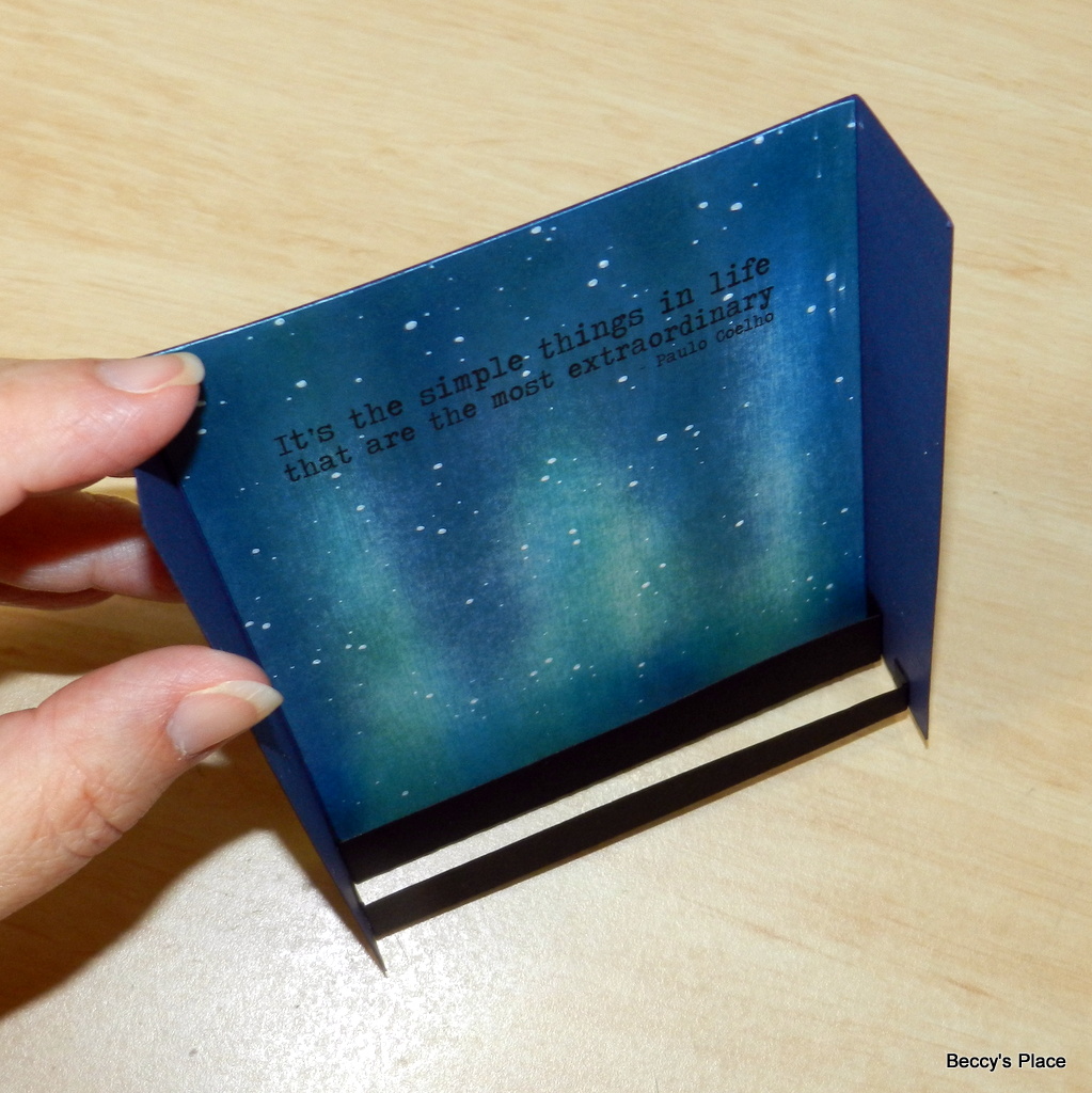 Beccy's Place: Tutorial - Shadow Box Card