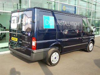 The Green I Signs Blog: Ford Transit Van Signwriting by Green I Signs