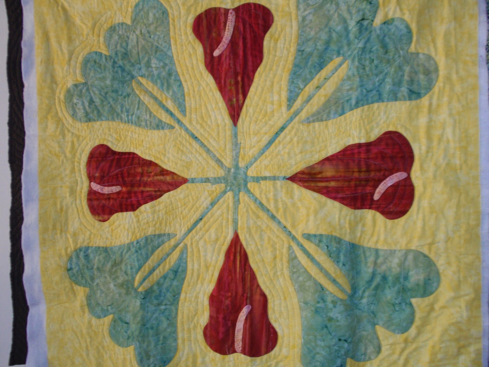 Sheila Webster Boneham: Artsy Fartsy Friday: Hawaiin Quilting Bee ...
