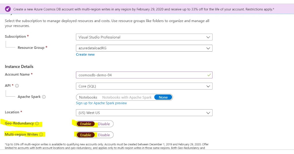 Azure SQL vs Cosmos db
