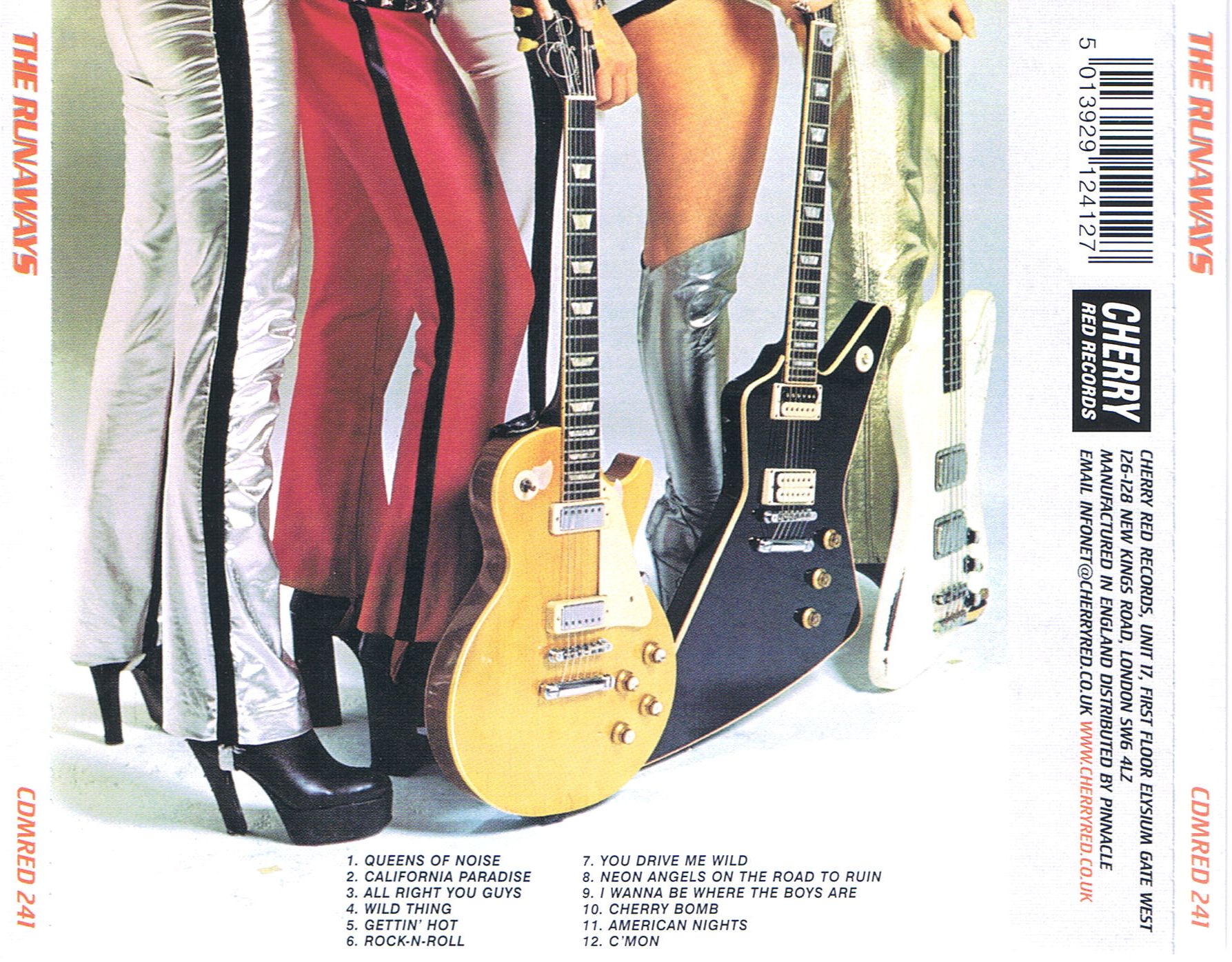 Classic Rock Covers Database: The Runaways - Live in Japan (1977)