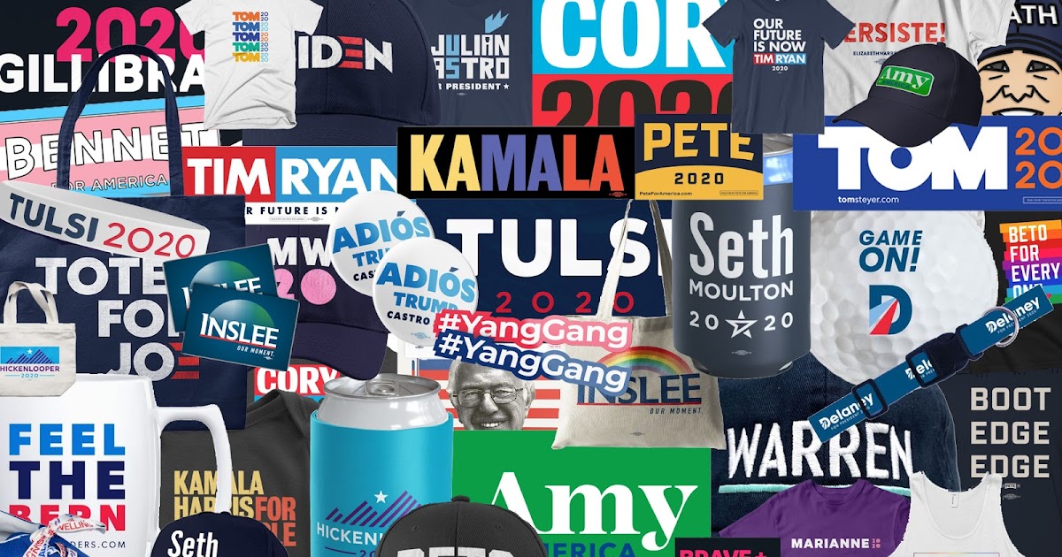 Jarrett Bellini: The best campaign merch from the 2020 Democratic ...